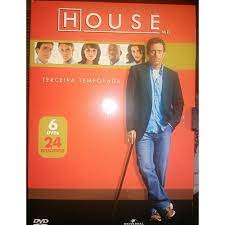 DVD - HOUSE M.D. - Terceira temporada (6 discos) | Shopee Brasil