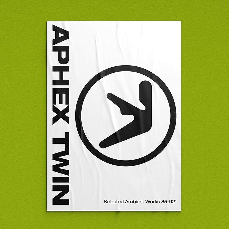 Poster Aphex Twin - Selected Ambient Works 85 - 92' / Tamanho A3 ...