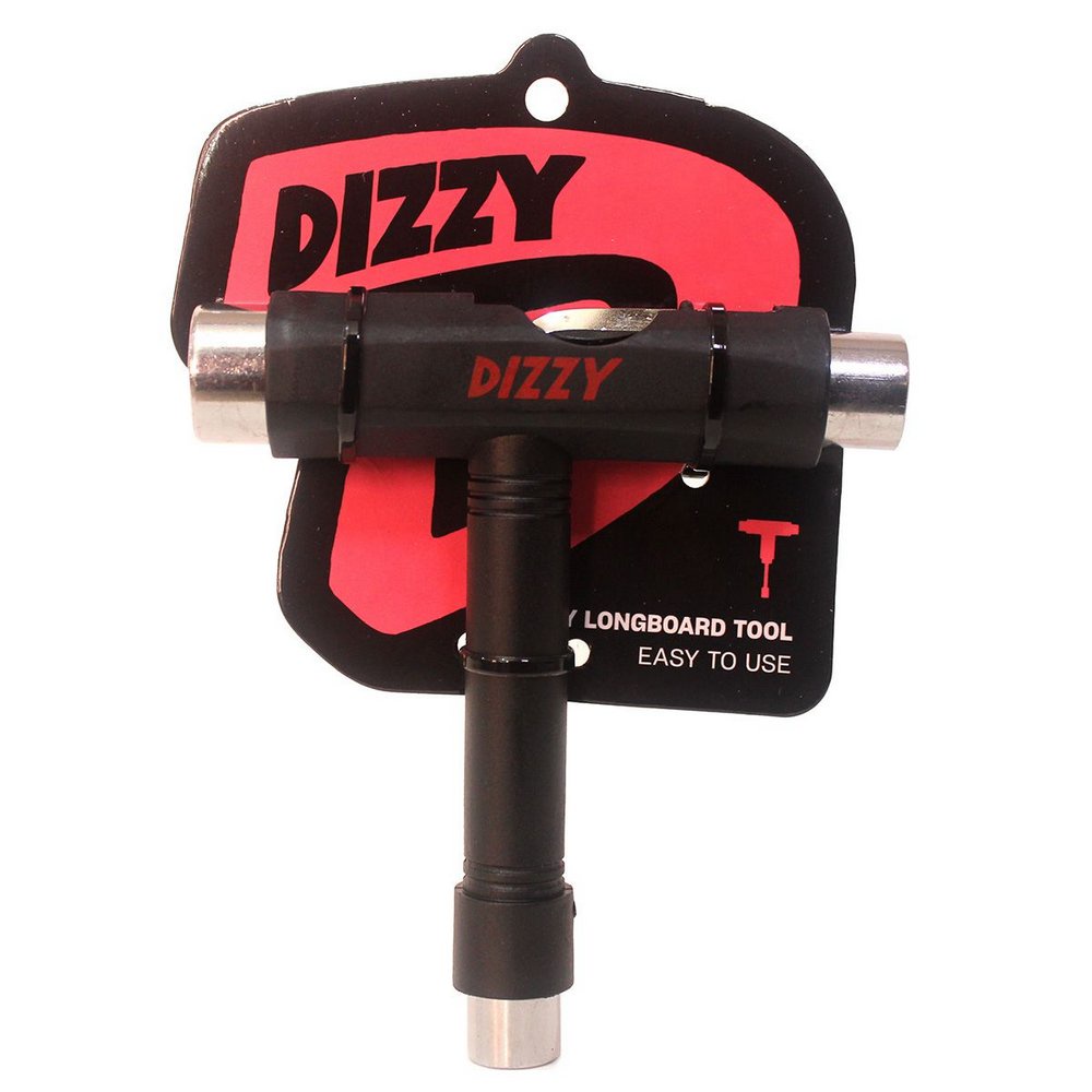 Chave Manutenção Skate Dizzy Wheels T Multifuncional Preto | Shopee Brasil