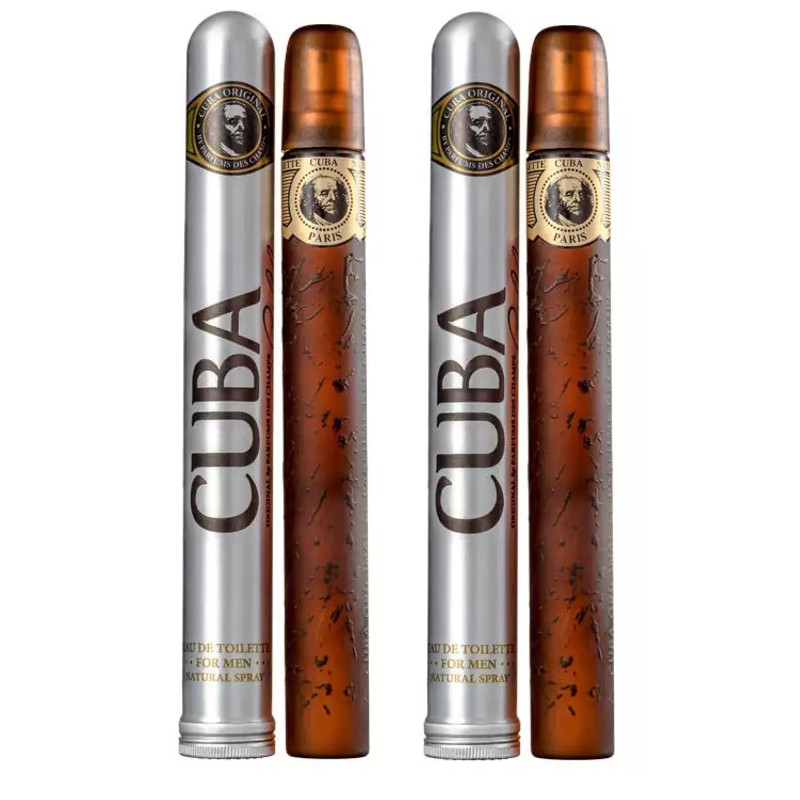 2 Perfumes Cuba Gold 35 ml - Selo ADIPEC - Originais | Shopee Brasil