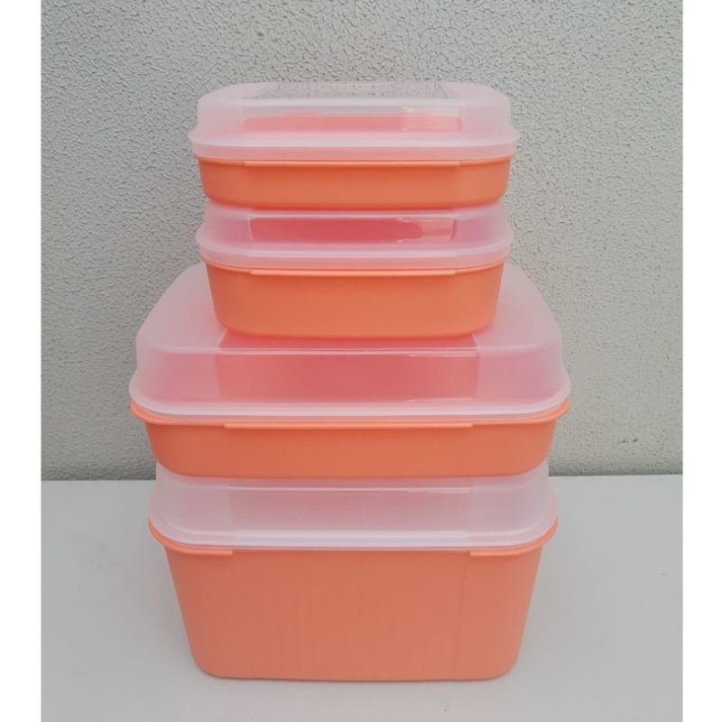Kit Modulares 9 peças Tupperware | Shopee Brasil