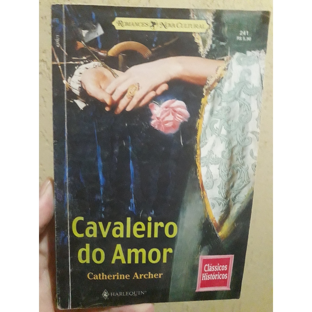 Livro de romance: Cavaleiro do amor - Catherine Archer | Shopee Brasil