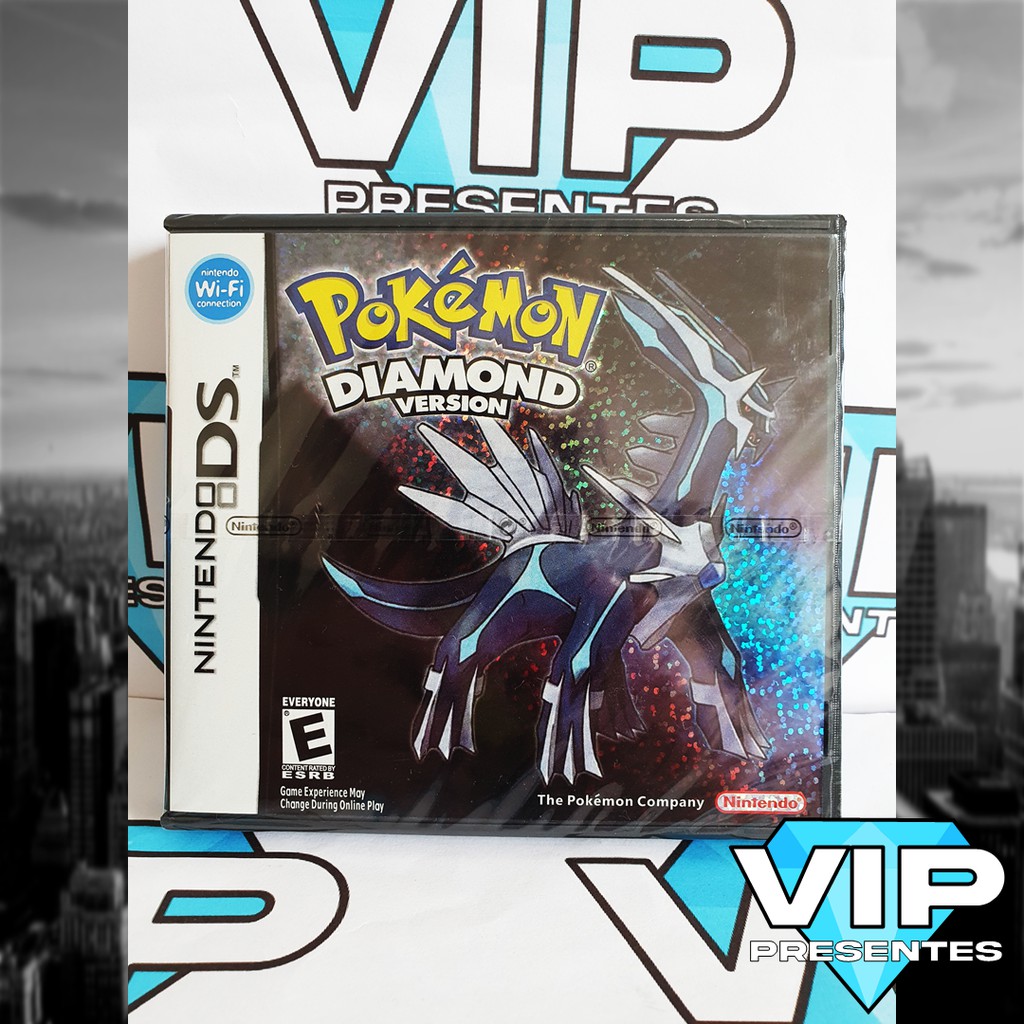 Pokemon Nintendo DS Diamond, Pearl e Platinum (LACRADO) | Shopee Brasil