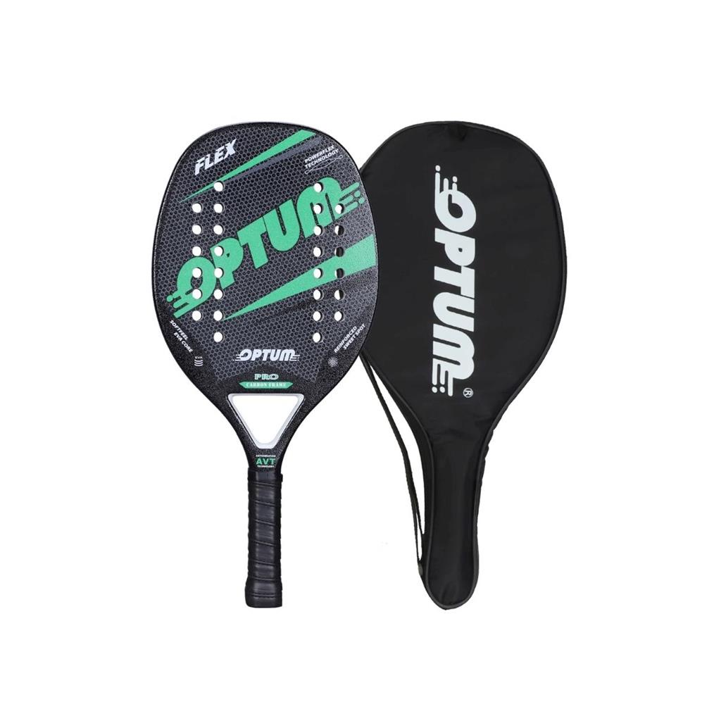 Raquete para Beach Tenis Optum Flex Pro Carbon Frame | Shopee Brasil