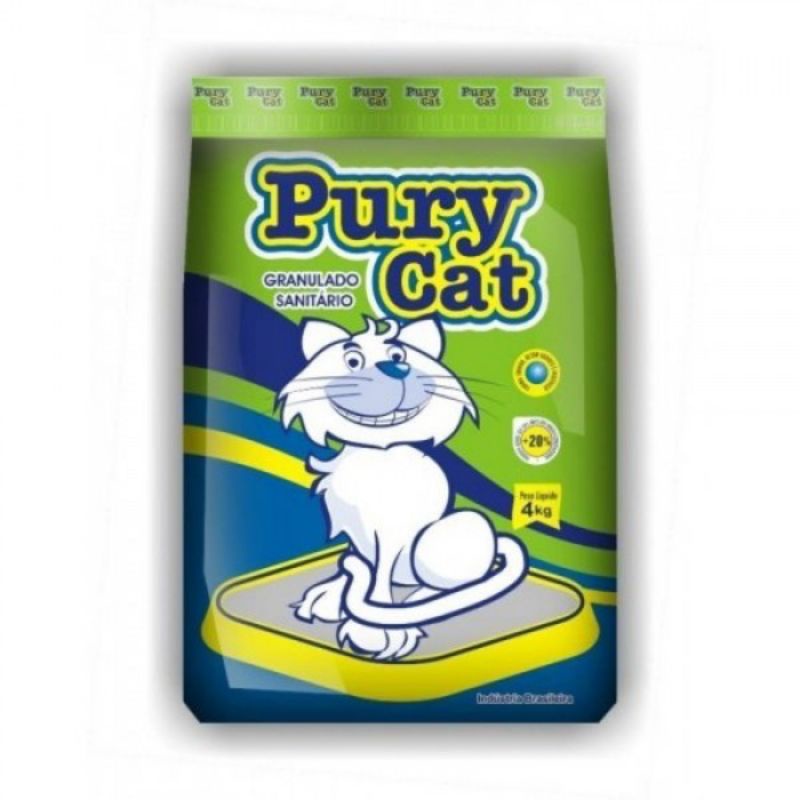 Pury Cat granulado sanitário 4 Kg | Shopee Brasil