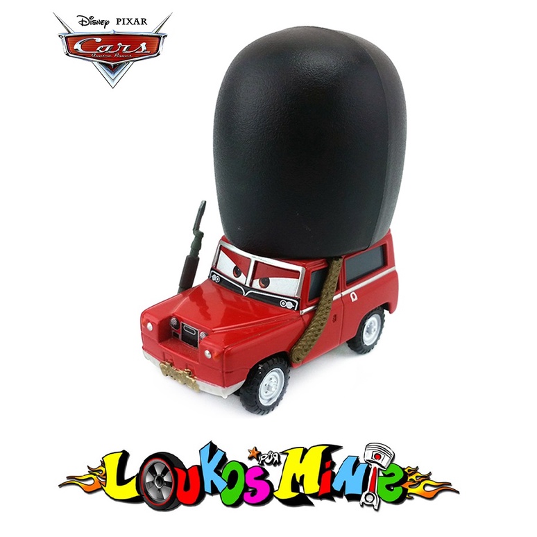 Disney Cars 2 Sgt. Highgear Scavenger Hunt Deluxe Loose | Shopee Brasil