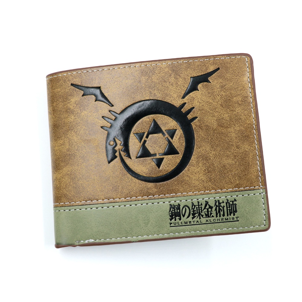 Anime Khaki Bifold Carteira Curto One Piece Luffy Ace Lay Chopper Moeda ...