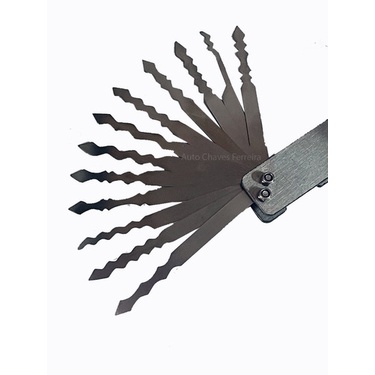 Kit Chave Micha Casa Cadeado Yale 24 Lâminas | Shopee Brasil