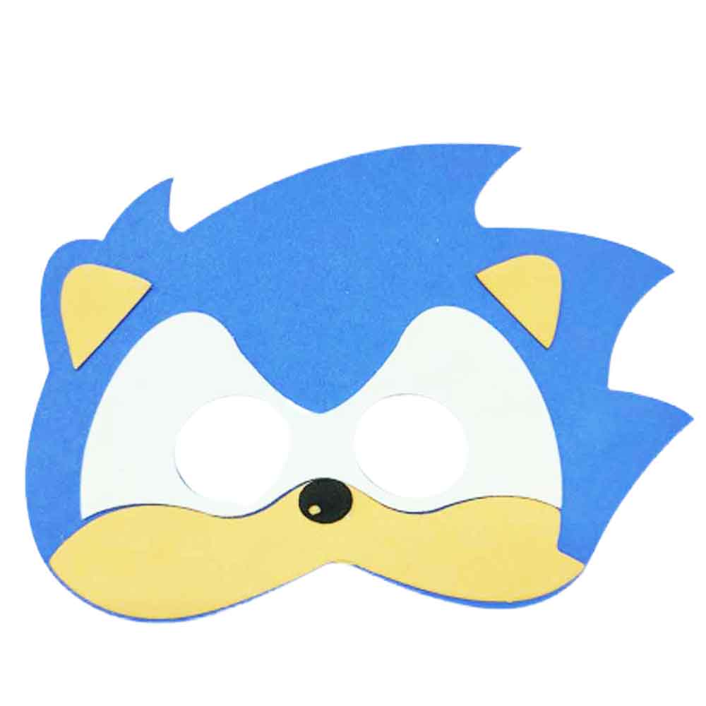 Máscara do Sonic Fantasia | Shopee Brasil