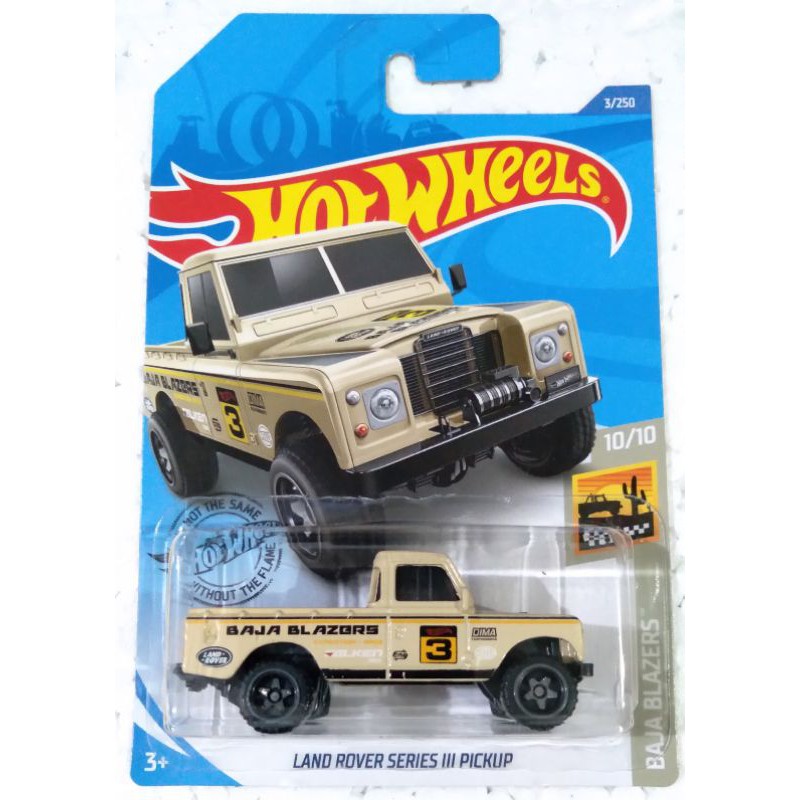 Hot Wheels Land Rover Series III Pickup | Shopee Brasil