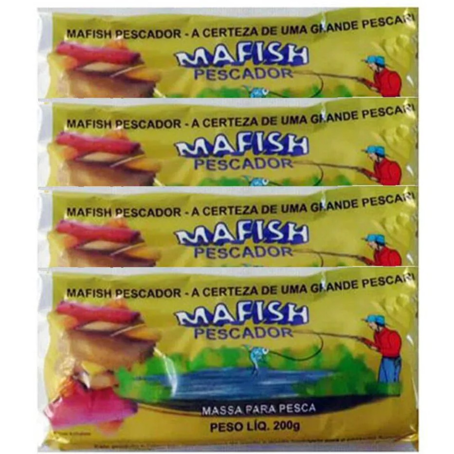 Massa P/ Pesca Mafish Pescador Fedidinha - TODOS OS SABORES | Shopee Brasil