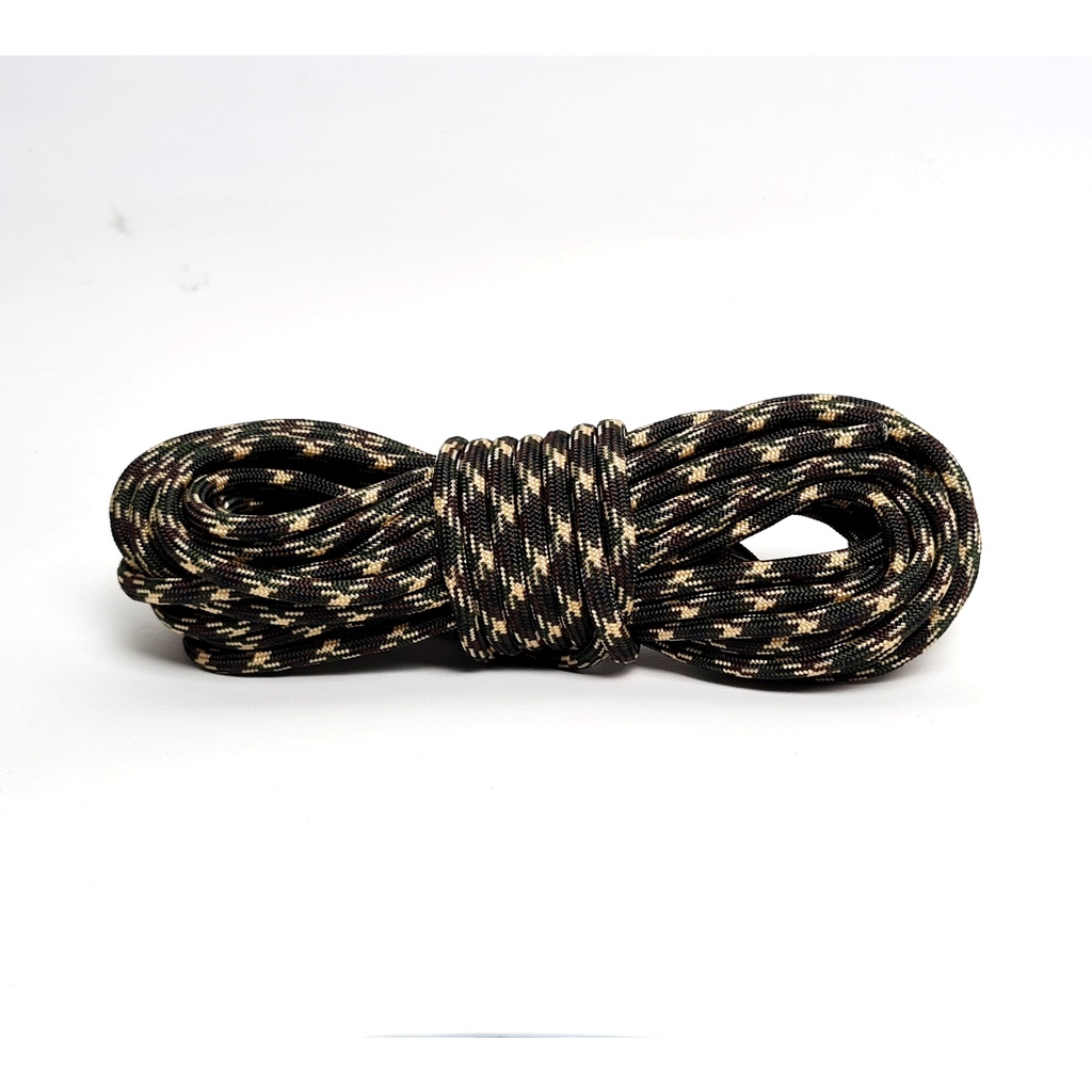 Paracord 750 5mm Rolo 50m 11 Filamentos Internos Resistência 387kgf ...