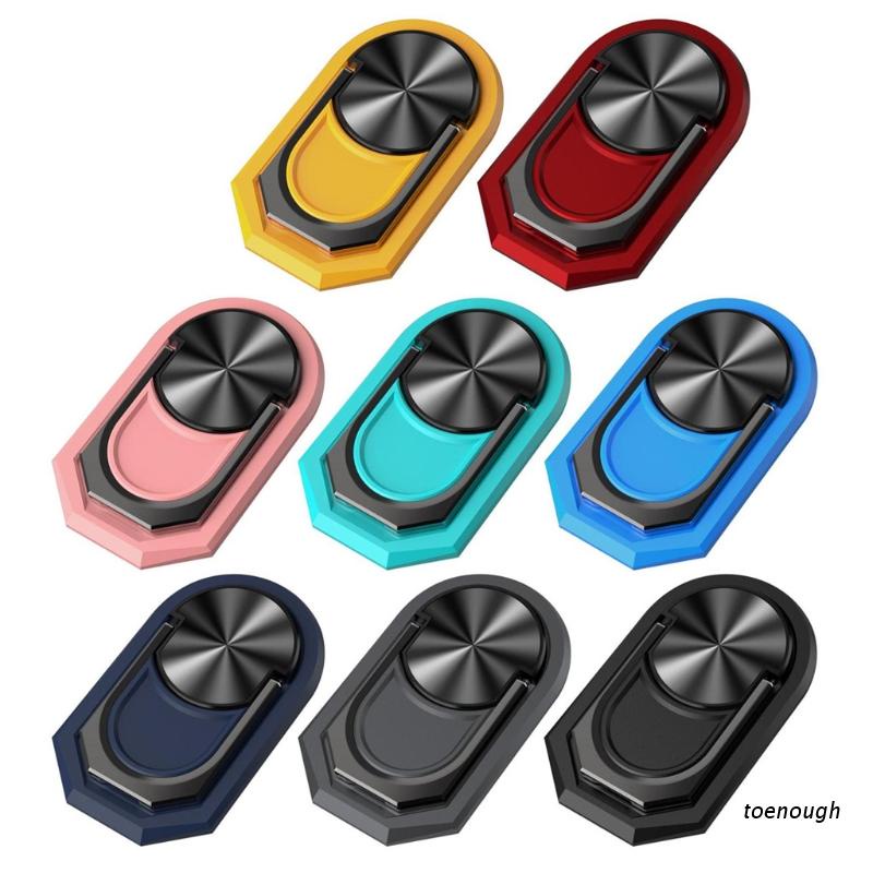 toe♓ Phone Holder 360°Rotation Ultra-Thin Cell Phone Back Grip Foldable ...
