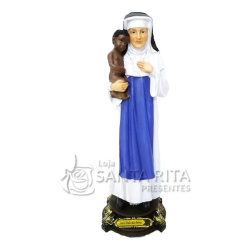 Imagem Santa Irmã Dulce Dos Pobres 40cm Em Resina Importada | Shopee Brasil