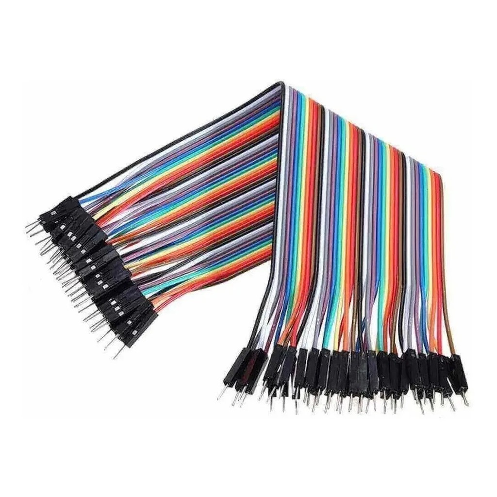 Jumper Fio 40/pcs De 20cm Para Arduino | Shopee Brasil