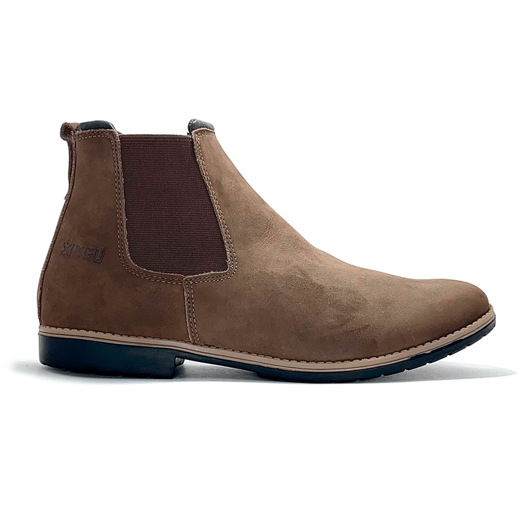 Bota Chelsea Agro Urucum Marrom - Xingu Adventure® | Shopee Brasil