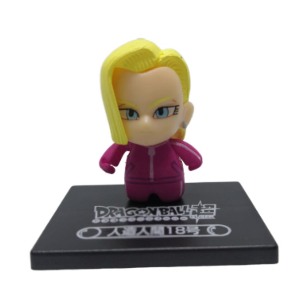 Figure Chibi Android 18 - Dragon Ball Z DBZ - 3CM | Shopee Brasil