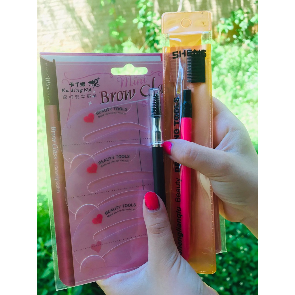 Kit Para Modelagem De Sobrancelha Shopee Brasil