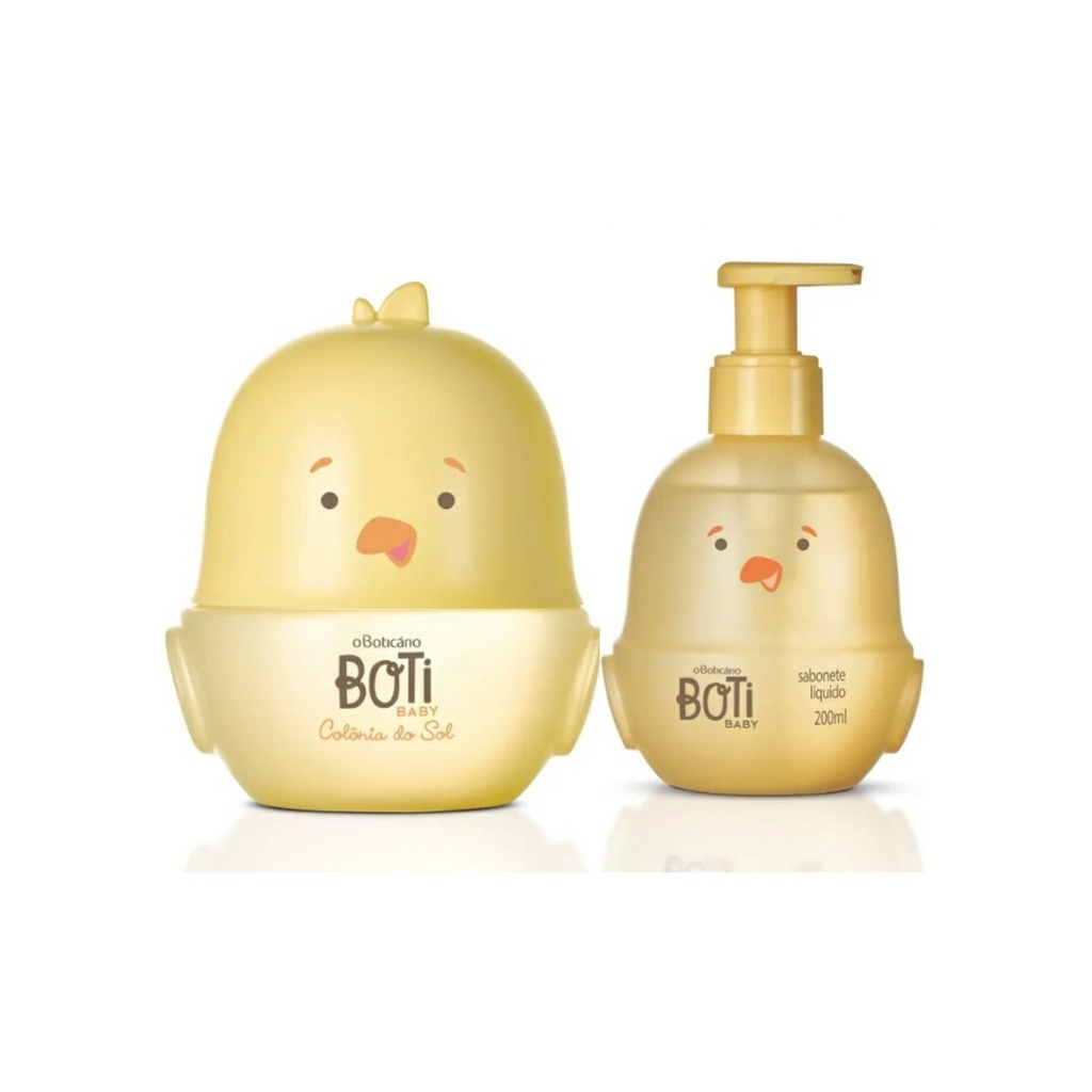 Kit Boti Baby Colônia Sol 100ml + Sabonete Líquido 200ml (2 itens) O ...