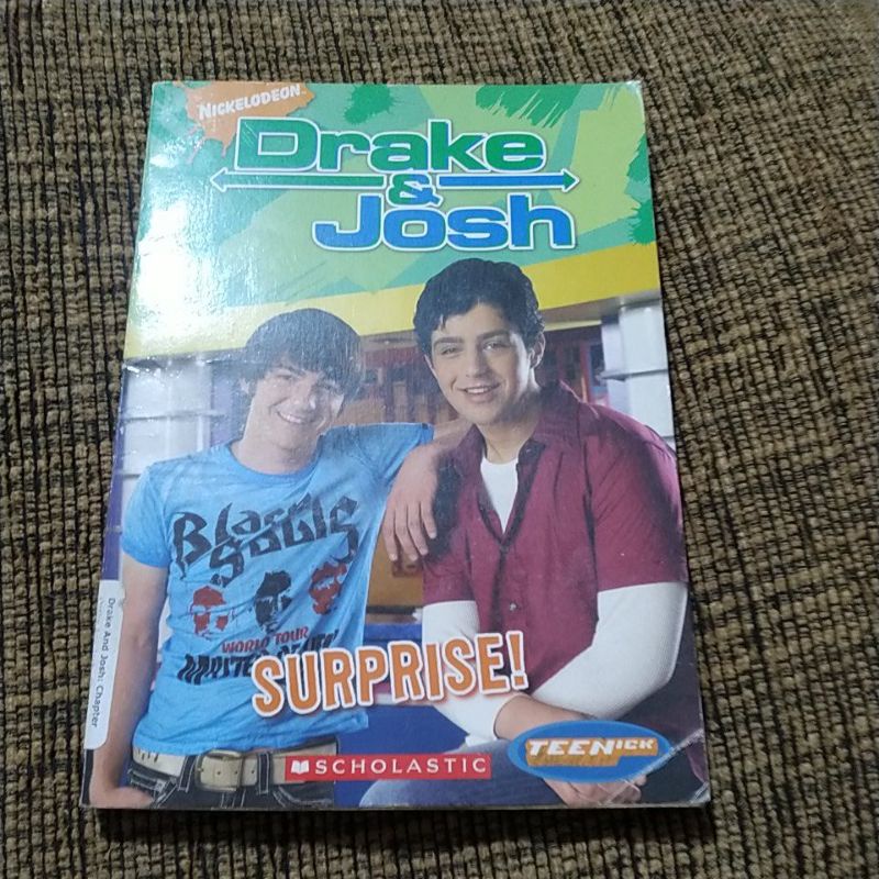 Livro Nickelodeon , Drake e Josh , Surprise ! - 4 H | Shopee Brasil