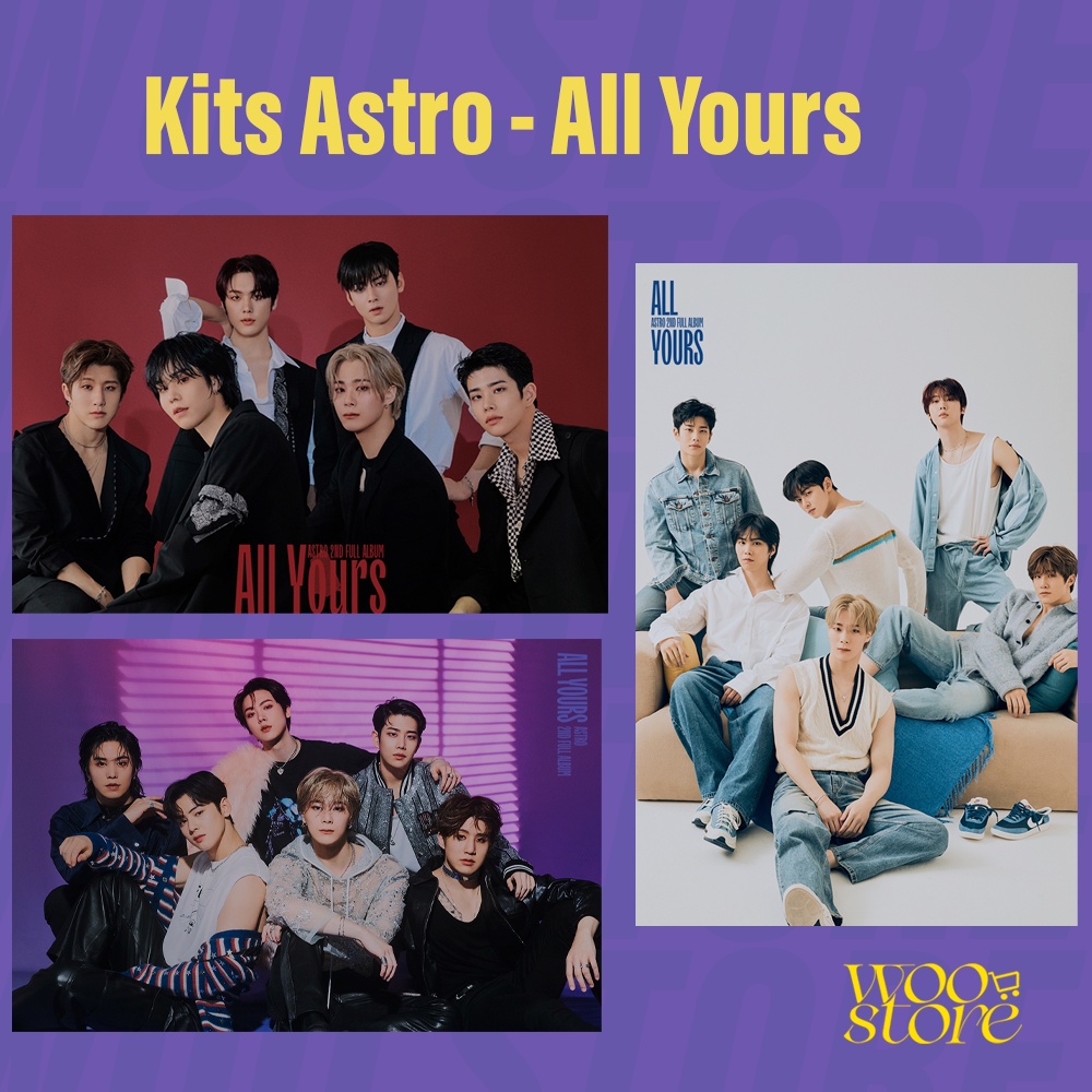 KIT’S ASTRO - ALL YOURS (KPOP) | Shopee Brasil