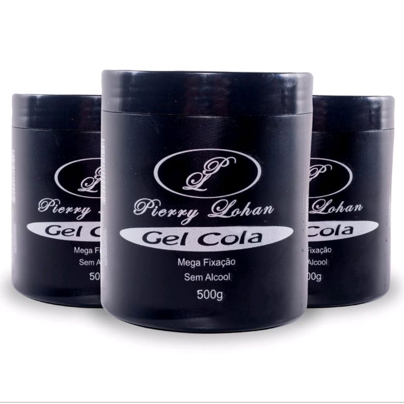 Gel Cola Pierry Lohan 500g (kit Com 3 unidades) | Shopee Brasil