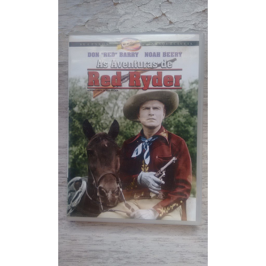 DVD As Aventuras de Red Ryder - Original e Usado (Produto de Coleção ...