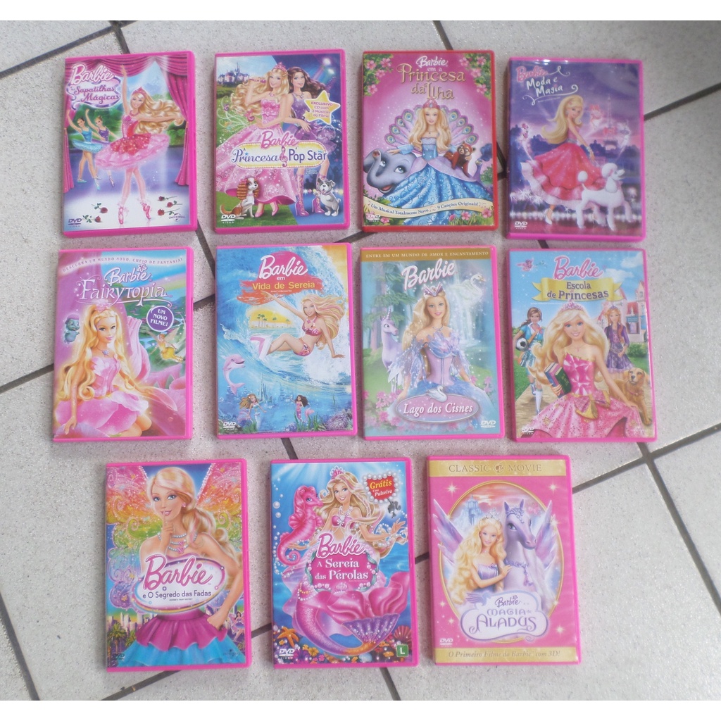 Lote 11 Dvd Barbie Original | Shopee Brasil