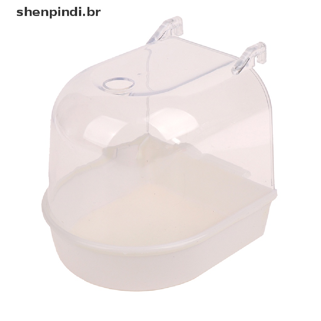PINDI Banheira De Pássaros De Pet Papagaio Acessórios Para Gaiola Caixa De Chuveiro BR | Shopee ...