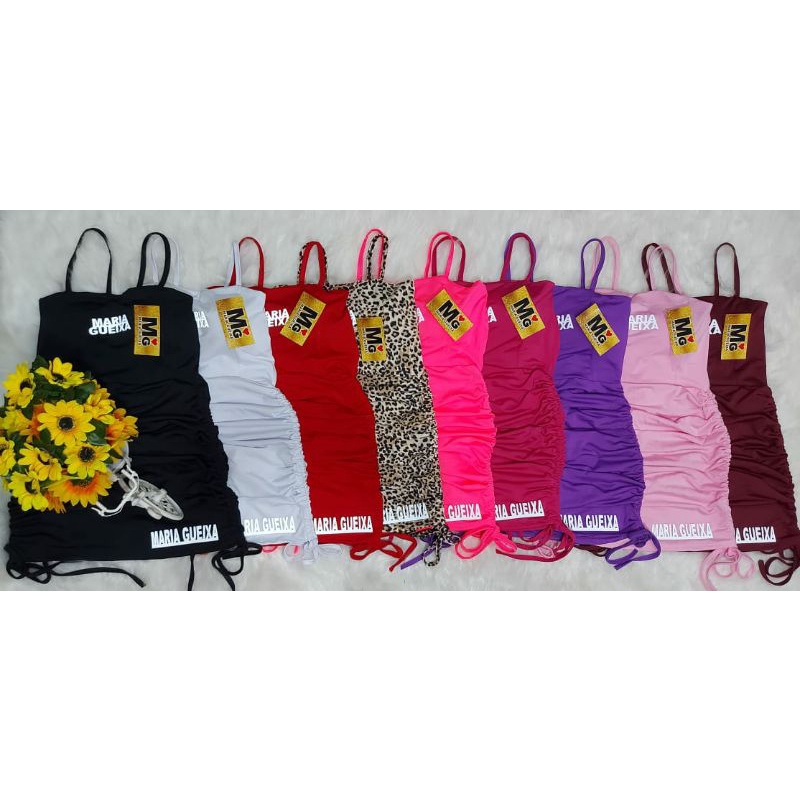 Vestido Maria Dress gringa com regulagem | Shopee Brasil