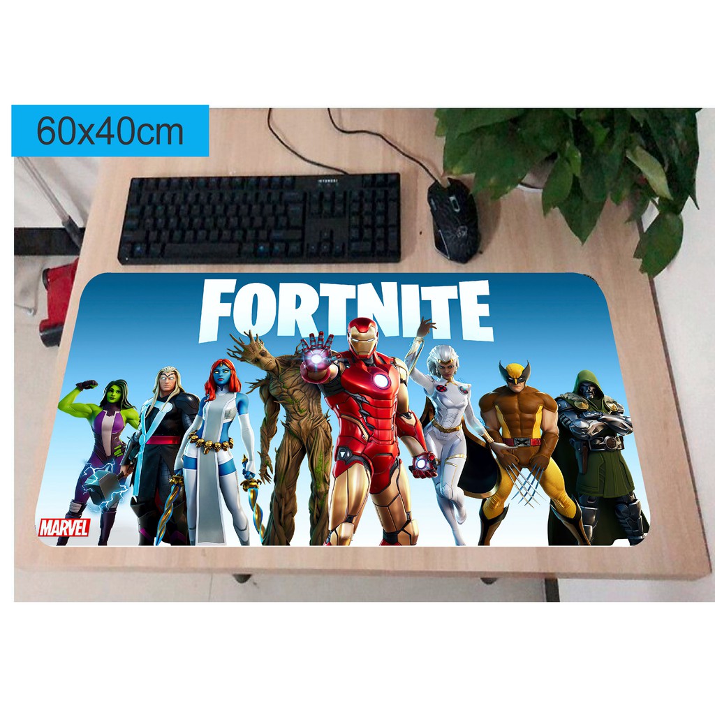 Mouse pad gamer fortnite 4 modelos - mause pad gamer pc gamer 60x40cm ...