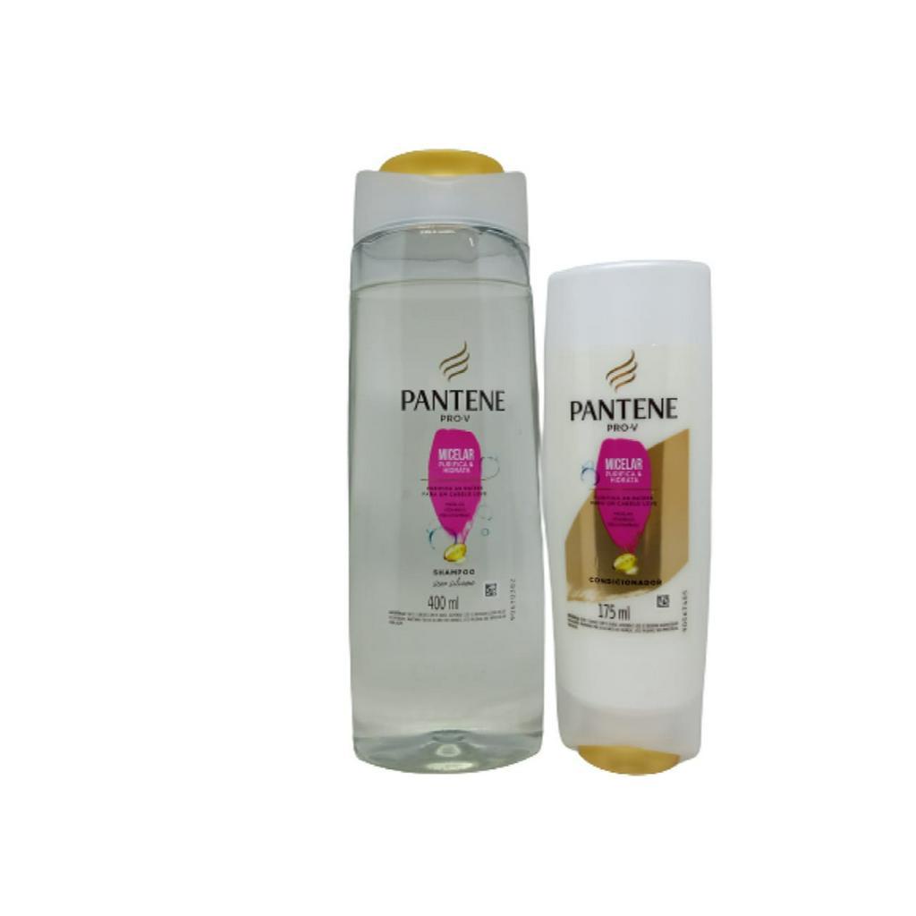 Kit Pantene 1 shampoo 1 condicionador cabelos fortes e longo | Shopee ...