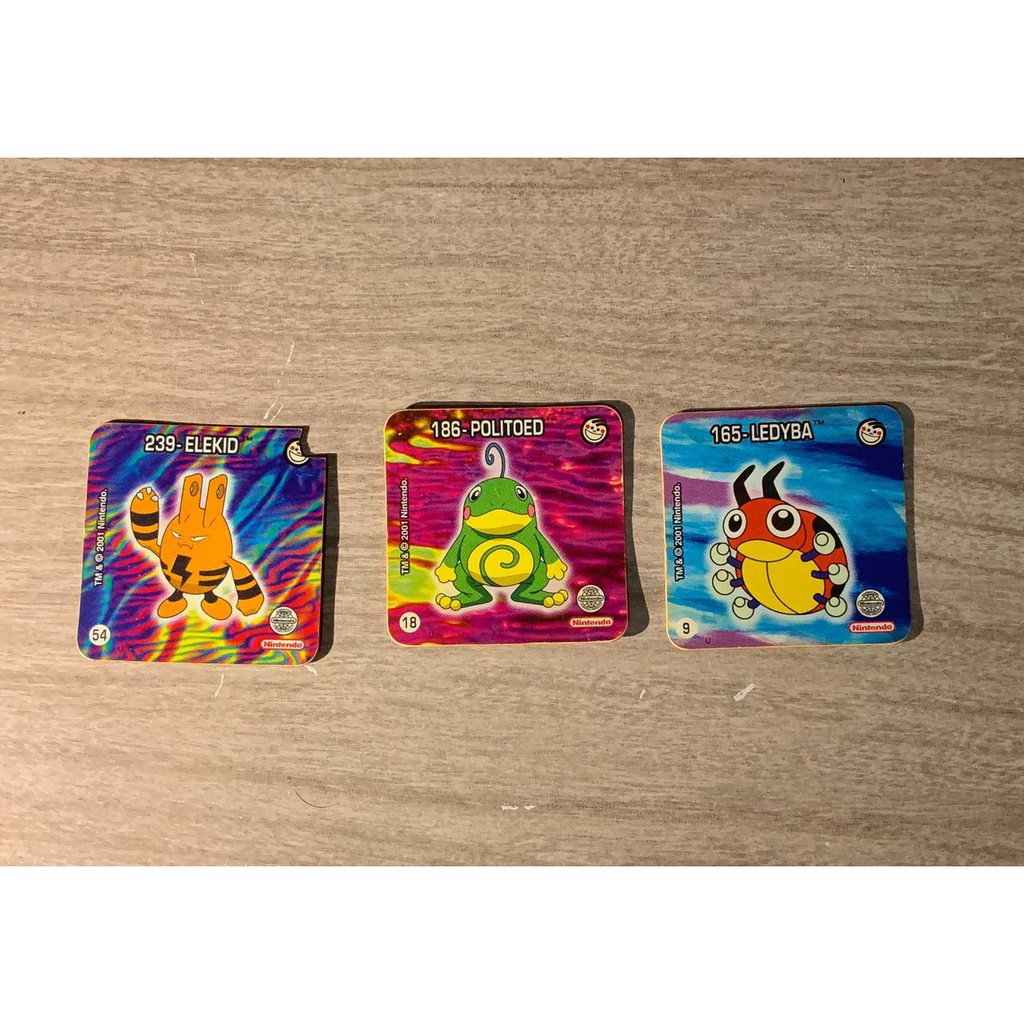 Tazos Pokémon | Shopee Brasil
