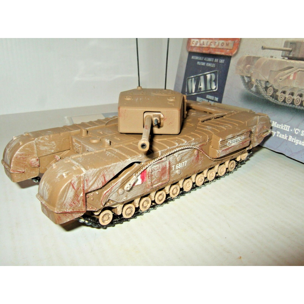 1:50 Corgi Tank Tanque De Guerra Churchill Mk iii Dieppe Raid | Shopee ...