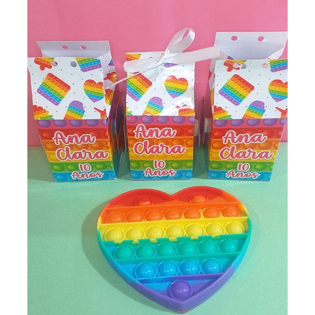 Caixa milk Fidget Toy ou Popit | Shopee Brasil