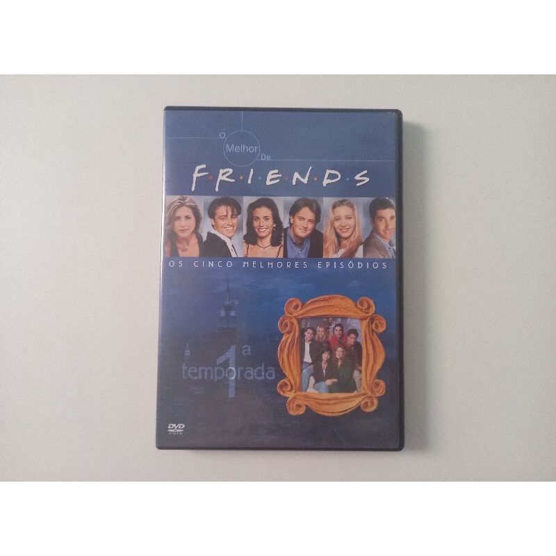 DVD Friends - 5 melhores episódios da 1° temporada. | Shopee Brasil