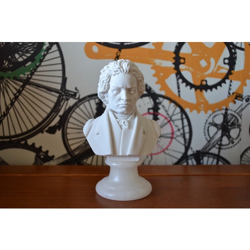 Escultura Busto Beethoven E Dançarina Marmore 15cm Italy | Shopee Brasil