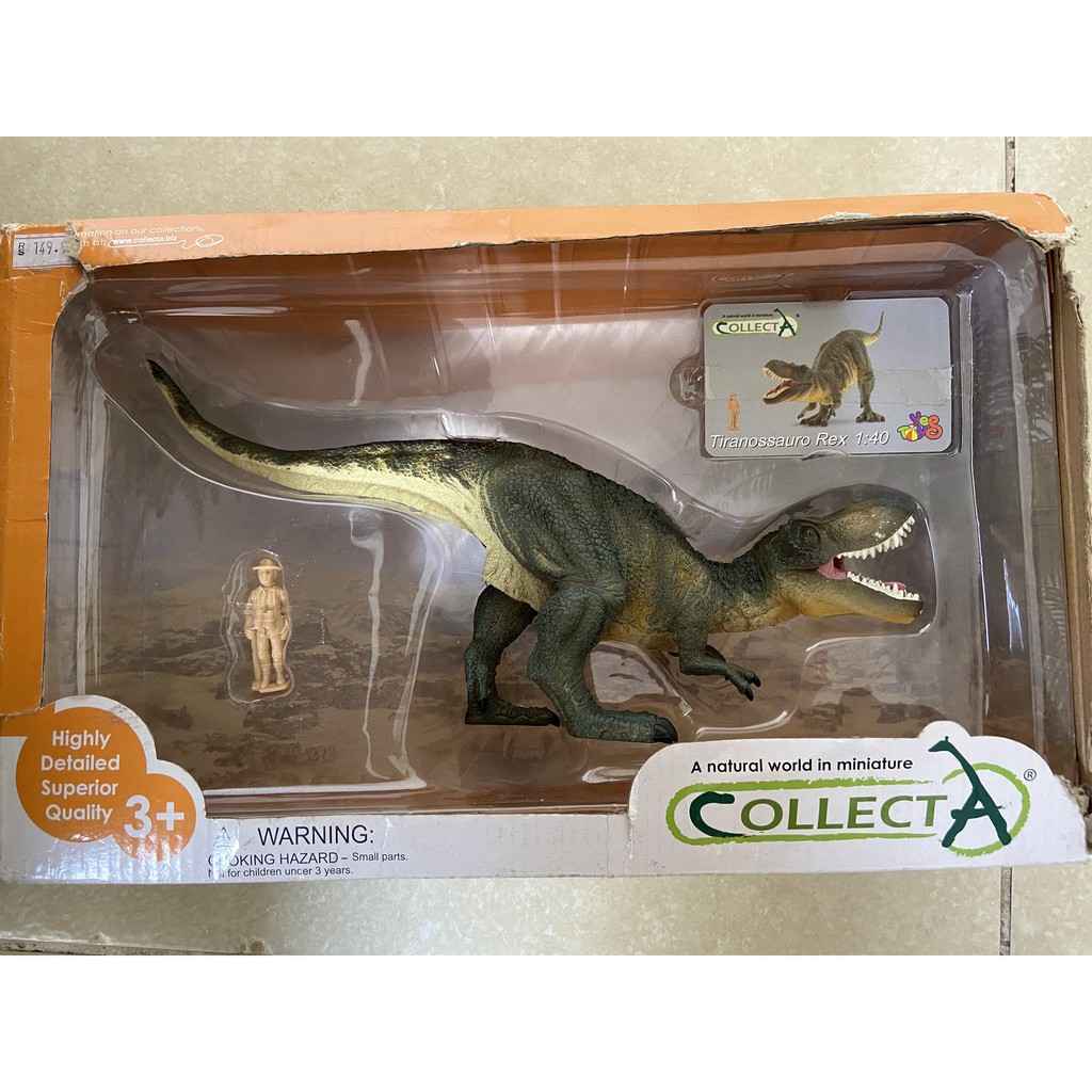 Dinossauro Collecta Tiranossauro Rex Escala 1:40 (29cm) | Shopee Brasil