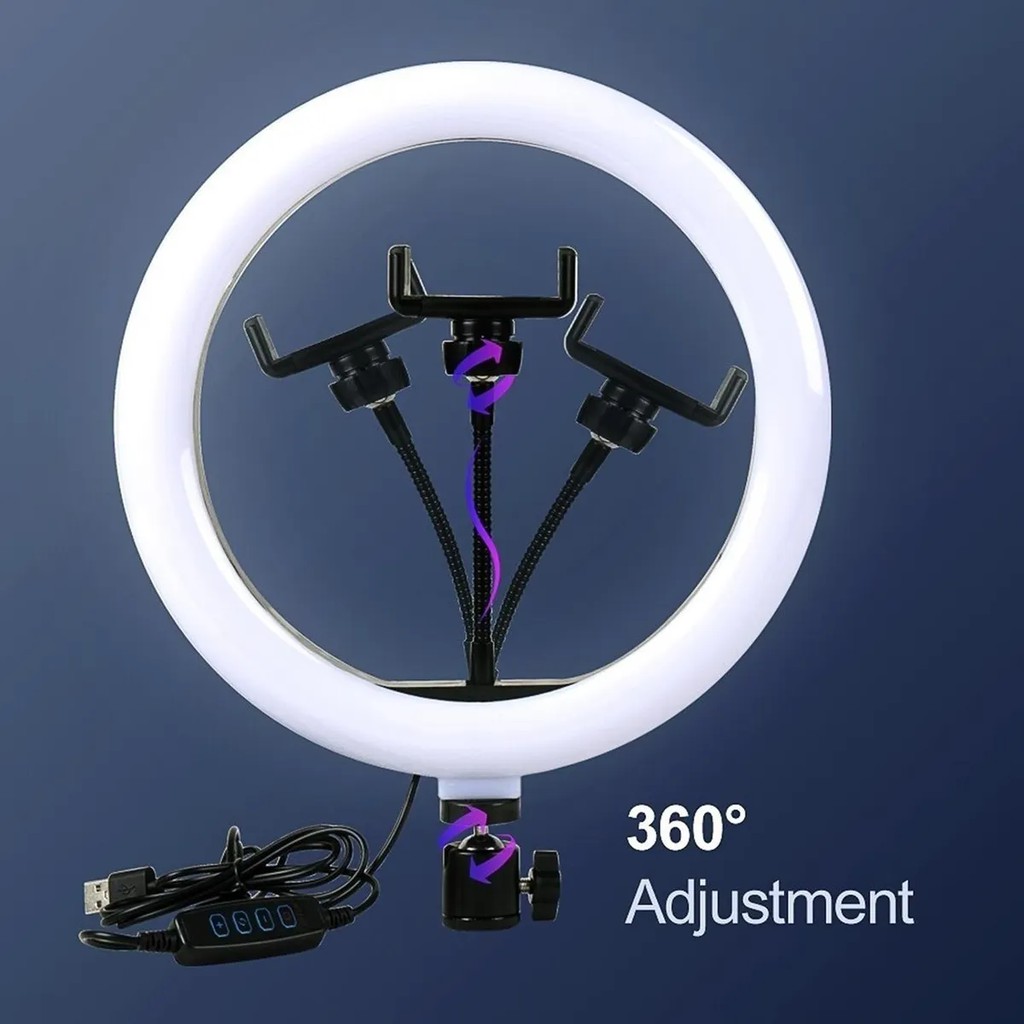 Ring Light para Celular Iluminador Luz High Light Iluminação Led ...