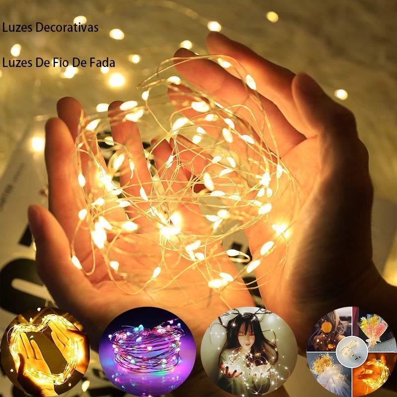 10 Peças /kit pisca pisca de natal Luz fio de fada led fairy lights ...