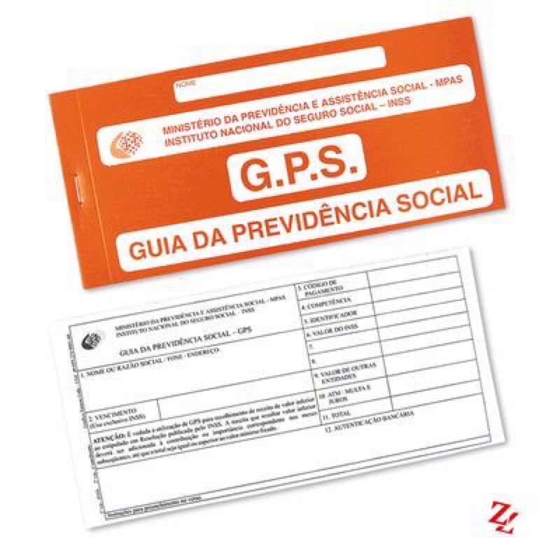 Carne do INSS, 5 unidades, guia da previdência social, tamoio | Shopee ...