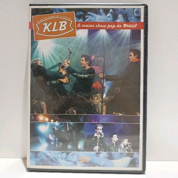 PIETRO Dvd KLB Ao Vivo O maior show pop do Brasil (2002) Original + CD ...