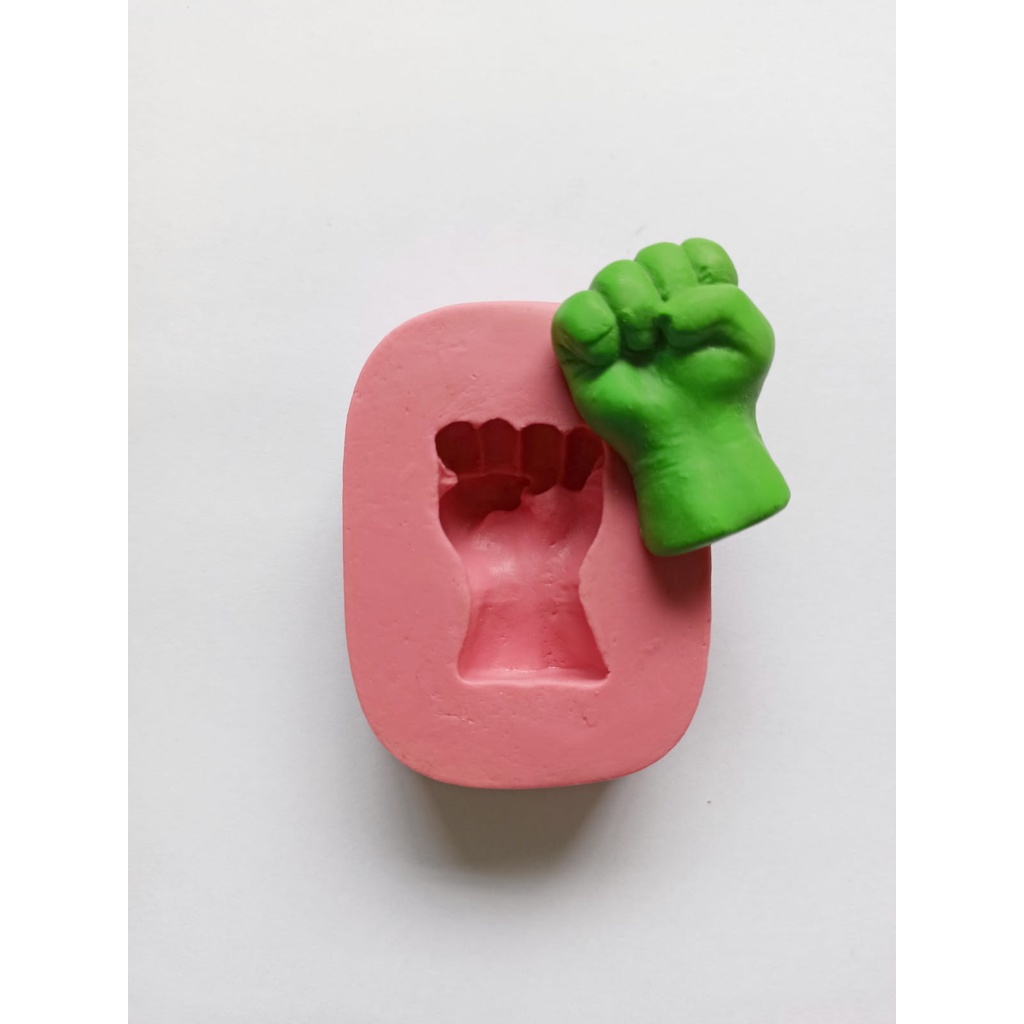 Molde de Silicone Mão Hulk | Shopee Brasil