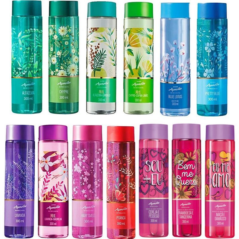 Body Splash Aquavibe Refrescantes Avon - 300 ml | Shopee Brasil