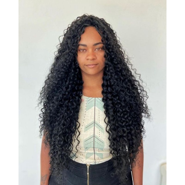 Mega hair Bio humano/ Lara - kit com 300 gramas/70 centímetros ...