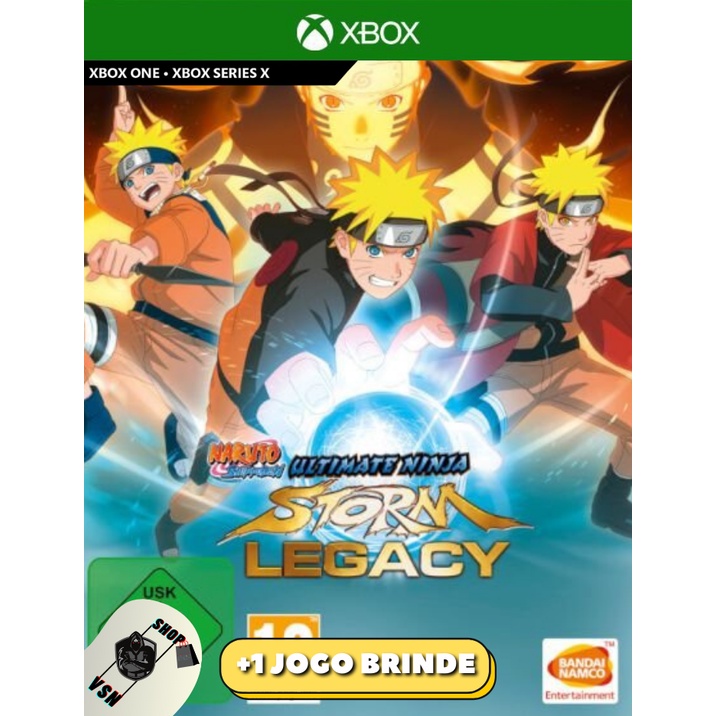 Naruto Shippuden Ultimate Ninja Storm Legacy - Xbox One E Séries S/X | Shopee Brasil