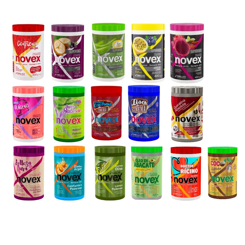 Cremes De Tratamento Novex 400g | Shopee Brasil