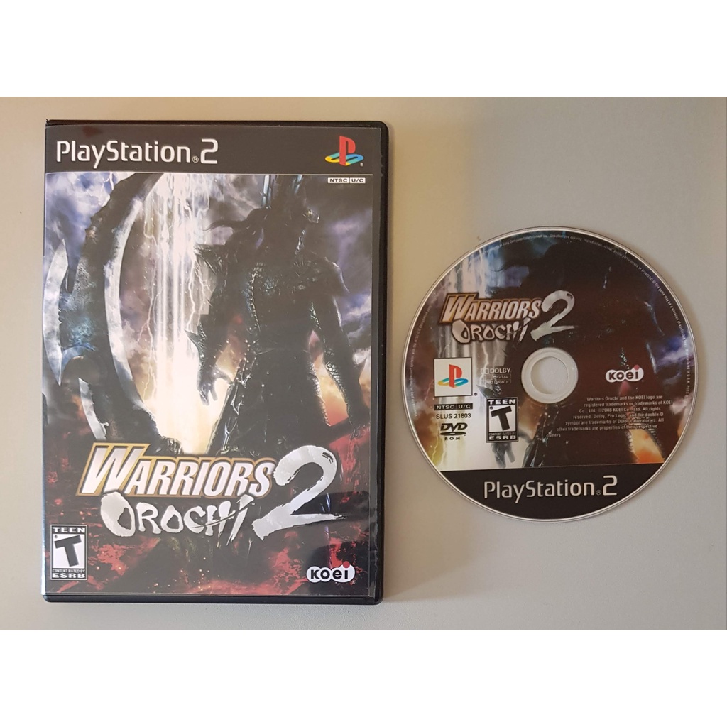 PS2 - Warriors Orochi 2 - Leia a descrição | Shopee Brasil
