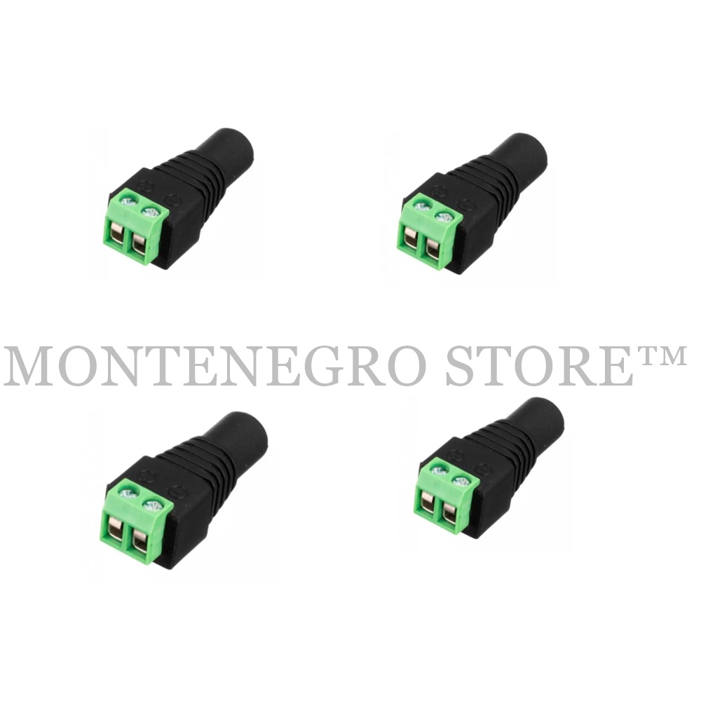 Conector P4 Femea Para Fonte - 04 Unidades | Shopee Brasil