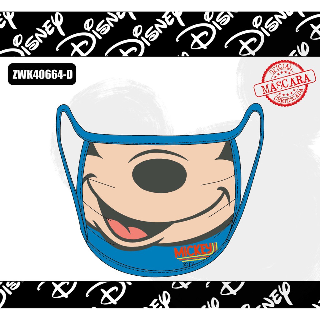 Máscara Disney Original e Licenciada Tripla Camada Disney Marvel e ...